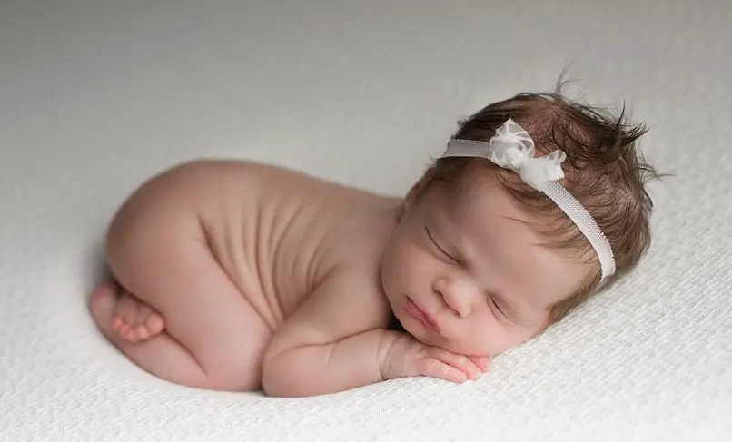 Baby Sleeping Sitting Up Folded In Half (Explained)